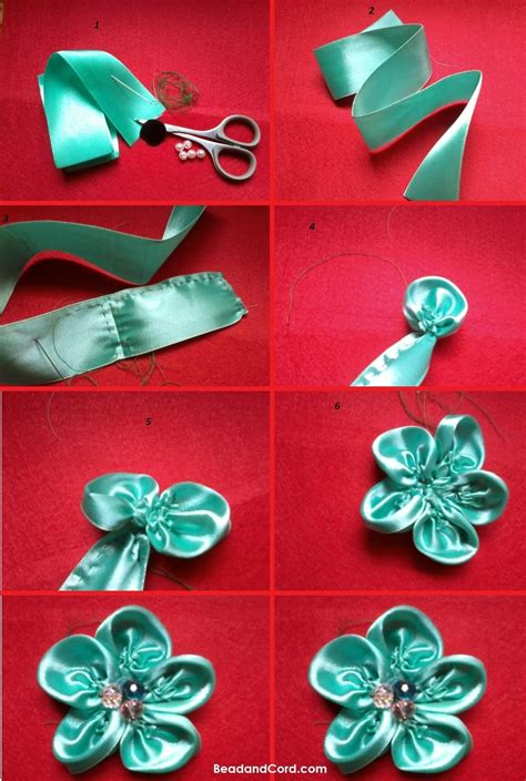 How To Make Flower With Paper Ribbon At Clara Moran Blog