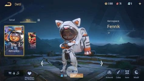 Semua Skin Hero Fennik Di Arena Of Valor Youtube