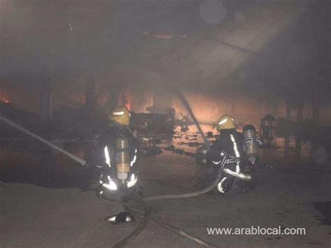 One Dead After Fire Hits Jeddah Market In Saudi Arabia Saudi Arabia