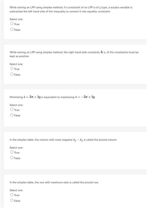 Solved While Solving An Lpp Using Simplex Method If A