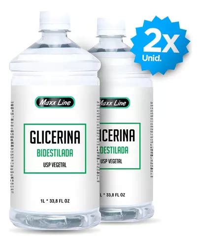 Glicerina Bidestilada Usp Vegetal Vegana 2000ml Laudo E MercadoLivre