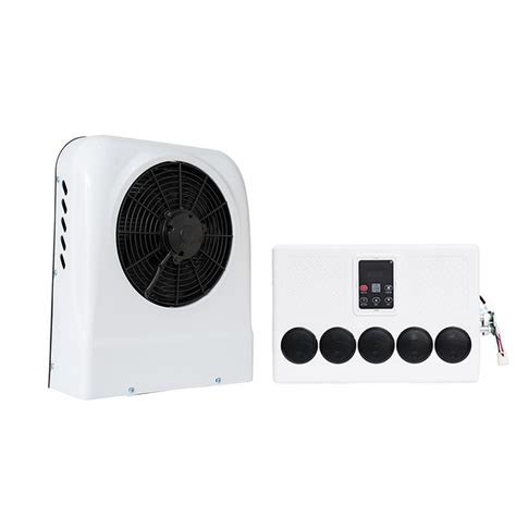 12 Volt 24 Volt Split Truck Parking Air Conditioner Semi Battery Powered Electric Ac System For