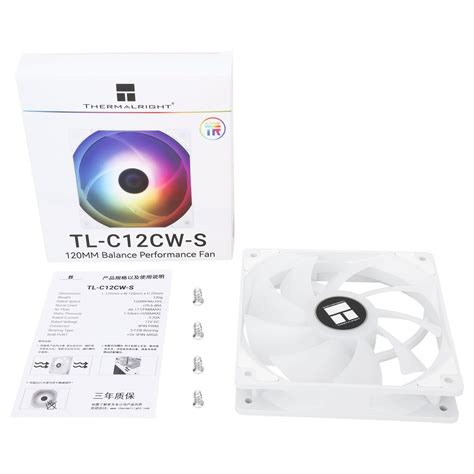 Fan Case Thermalright TL C CW S Trắng ARGB fan lẻ TINHOCNGOISAO COM