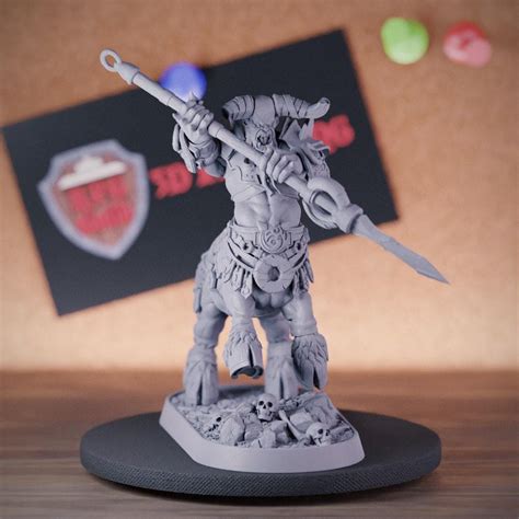 Centaur Miniature Warrior Hunter Monster Mini Dungeons And Dragons Mini