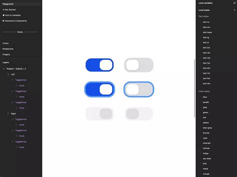 Figma Toggle Component By Bunin Dmitriy On Dribbble