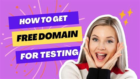 How To Get Free Domain For Testing Your Website