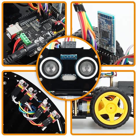 arduino 4wd smart robot car kit arduino robot kit goodsshopi