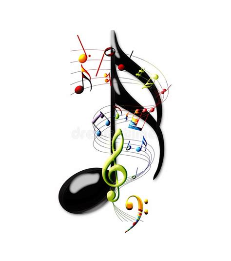 Falling Music Notes Stock Illustrations 580 Falling Music Notes Stock