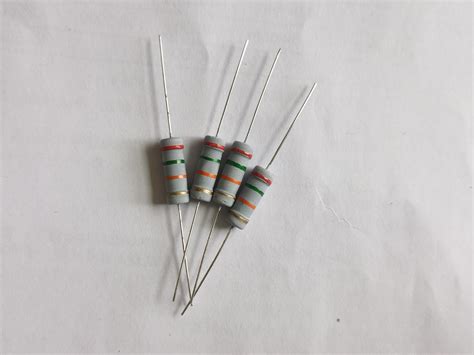 2w Oxide Film Resistor 25k Precision 5 Straight Plug Four Color Ring
