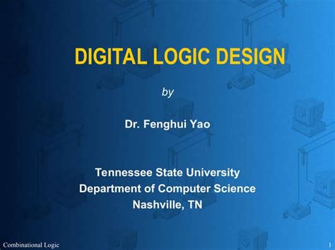 Lecture Digital Logic Design Chapter44webppt