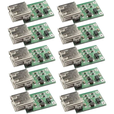 Módulo Convertidor De Dc Dc De Control Pfm De 10 Uds Cargador Usb De