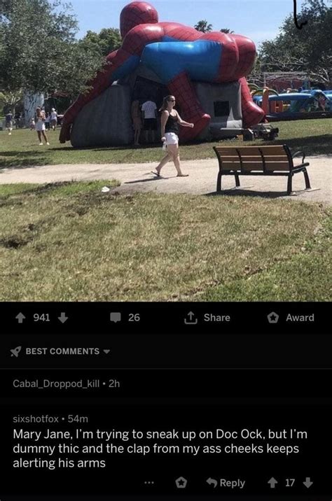 Im Mary Jane Im Trying To Sneak Up On Doc Ock But Ifunny