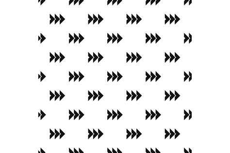 Arrow Pattern Vector Seamless Graphic By Anatolir56 · Creative Fabrica