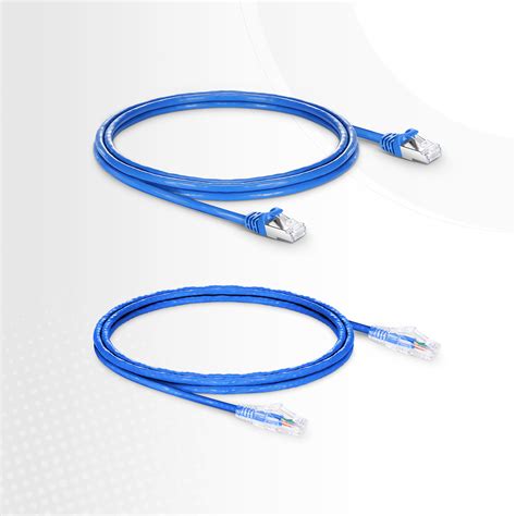 8in 0 2m Cat6 28awg Snagless Unshielded Utp Pvc Cm Slim Ethernet