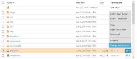 Mengubah Permission File Dan Folder Di Plesk Panel WordPress Hosting