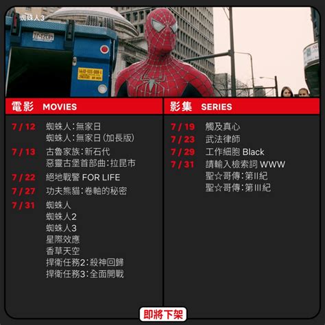 Netflix 2023 七月上架下架影片懶人包 哇哇3c日誌