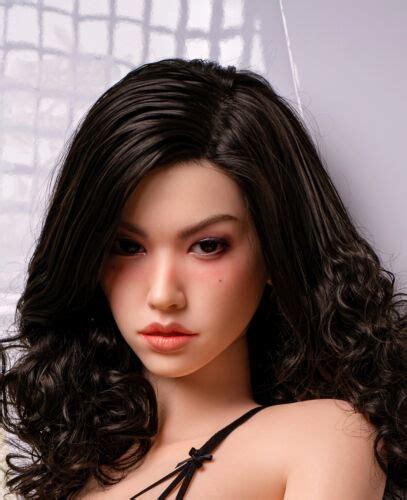 Realistic Silicone Sex Doll Head Real Oral Mobile Jaw Sex Tongue
