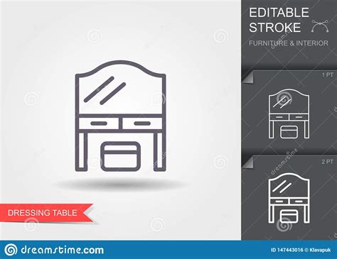 Tabela De Bathroom Linha cone Curso Edit vel Sombra Ilustração do Vetor Ilustração de