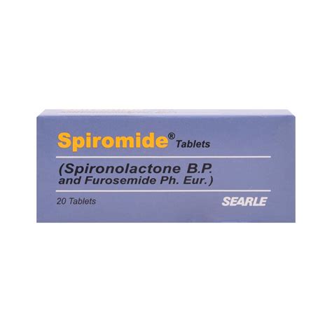 Spiromide 20mg Tab Al Fatah