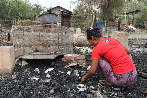 Dvb မန္တလေးက မီးဘေးသင့် အိမ်ခြေ ၈၀ ကျော် အကူအညီလိုအပ်နေ