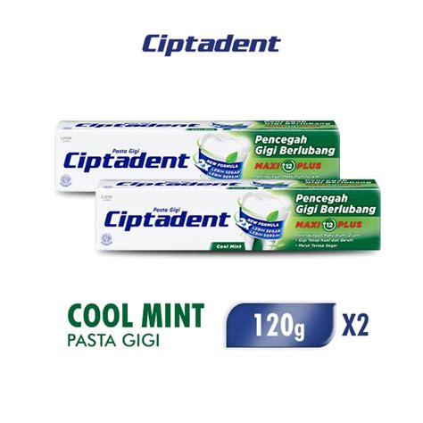 Jual Ciptadent Pasta Gigi Maxi Cool Mint Tube Gr X Shopee Indonesia
