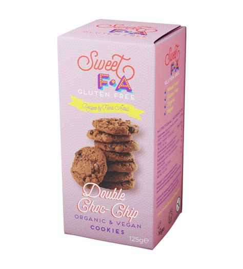 Sweet Fa Double Choc Chip Gluten Free Cookies New Earth