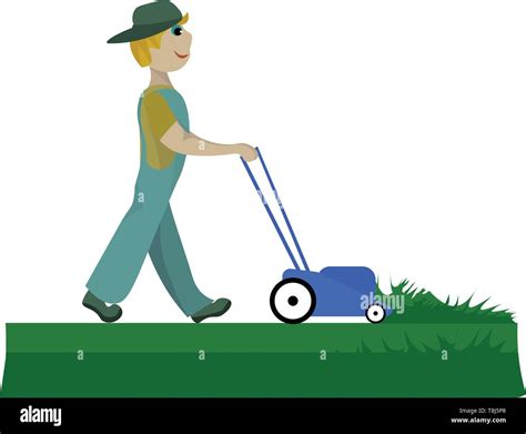Lawn Fertilizing Stock Vector Images Alamy