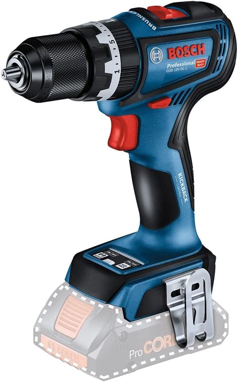 Bosch Professional Gsb 18v 90 C Akülü Darbeli Delme Vidalama Makinesi