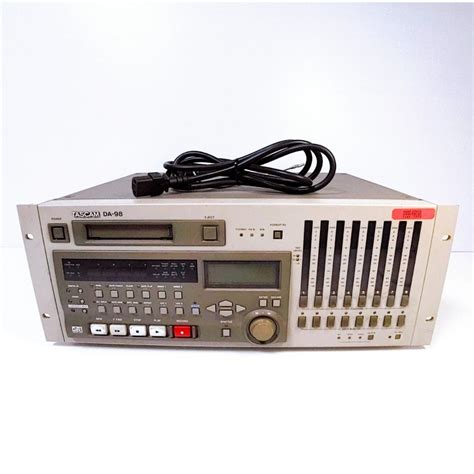 Tascam Da 98 デジタル マルチトラック レコーダー 通電のみ確認 マルチトラックレコーダー ｜売買されたオークション情報
