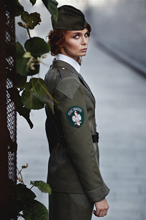 Polish Border Guard Womens Uniform On Behance