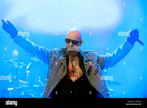 Rob Halford Judas Priest Performs On Stage At The Air Canada Centre