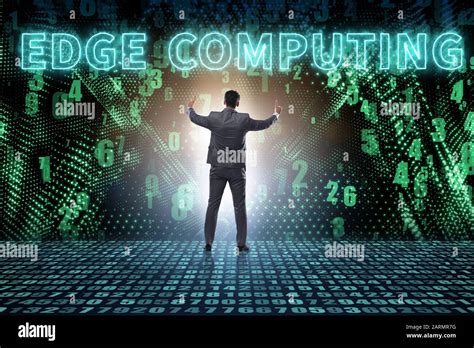The Concept Of Cloud Edge And Fog Computing Stock Photo Alamy