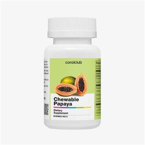 Папайя (Papaya) Coral Club. Польза для пищеварения. Отзывы