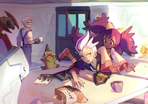 Iris Haxorus Axew Drayden And Drayton Pokemon And 2 More Drawn By