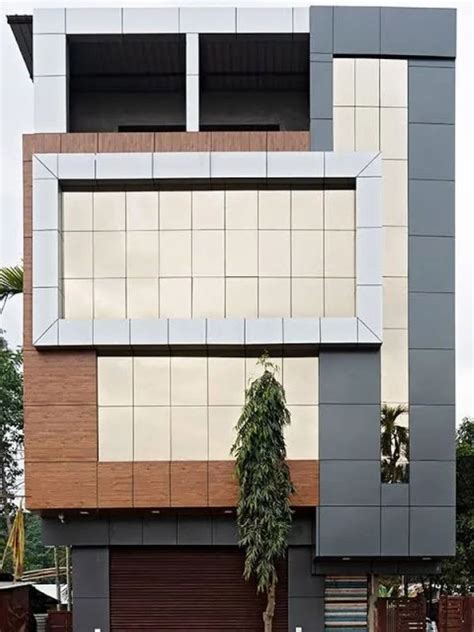 Front Elevation Acp Sheet At ₹ 95 Sq Ft Acp Sheets In Agra Id