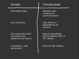 Clojure Why Does It Matter PPT