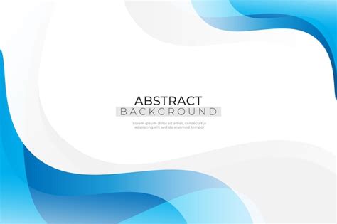 Premium Vector Stylish Elegant Blue Wave Design Background Vector