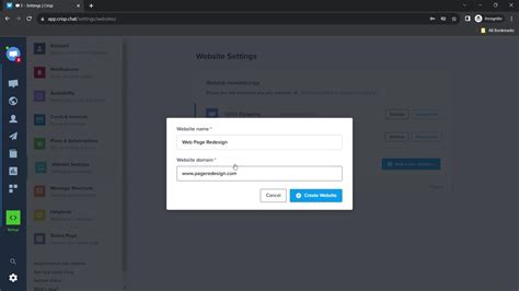 Crisp Adding A Website Flow On Web Page Flows