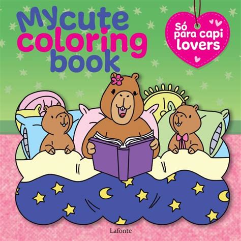So Para Capi Lovers My Cute Coloring Book Mega Livros