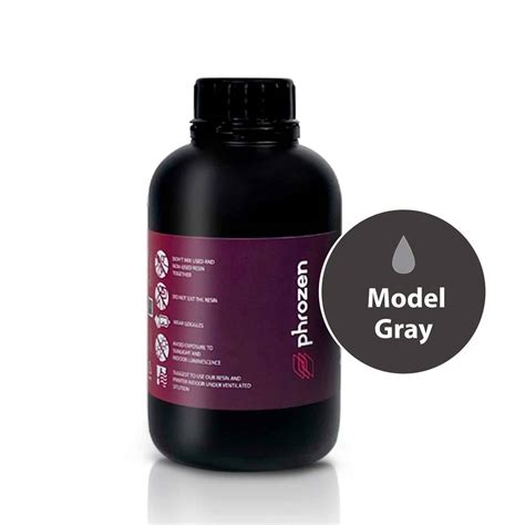 Phrozen Water Washable Resin Gray 1kg • 3d Printer Store