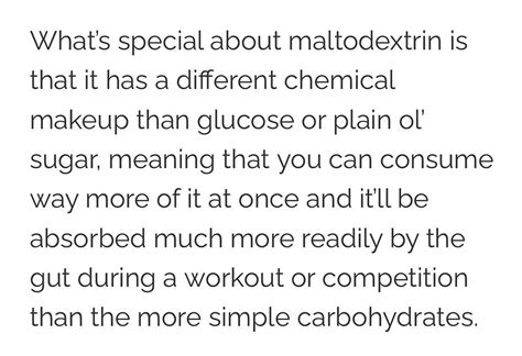 Maltodextrin Or Glucose For Fueling 121 By Aussierider Nutrition Trainerroad