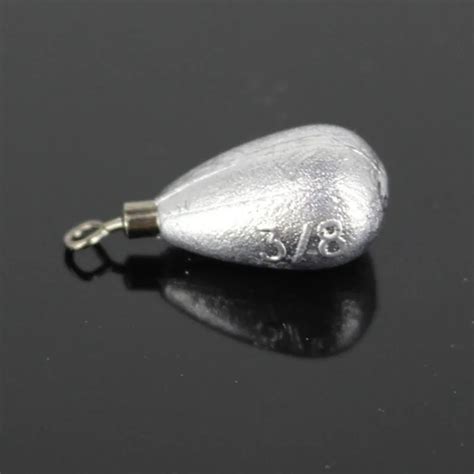 Size2g 3 5g 5g 7g Drop Shot Sinker Dropshot Bell Sinker With Eyelet