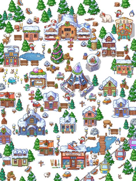 Artstation Hidden Objects Location Love Ray🦇 In 2025 Hidden Objects Objects Hidden Object