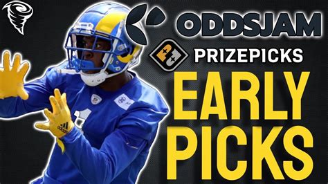 Prizepicks Nfl Early Top Picks Nfl Week 1 Nfl Prizepicks Nfl