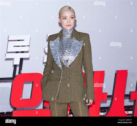 Seoul South Korea 8th May 2025 French Actress Pom Klementieff