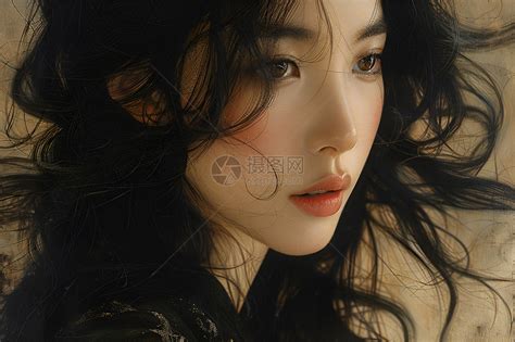 柔和光线下的女子高清图片下载 正版图片601261816 摄图网