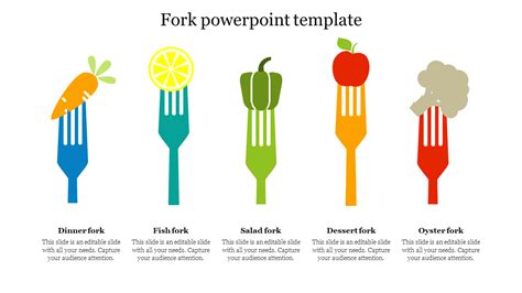 Try Ultimate Fork Powerpoint Template For Presentation