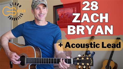 28 By Zach Bryan Guitar Tutorial Youtube