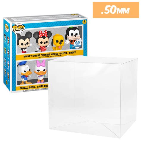 Funko Pop Mickey And Friends 8 Pack Pop Protector Size Confirmed