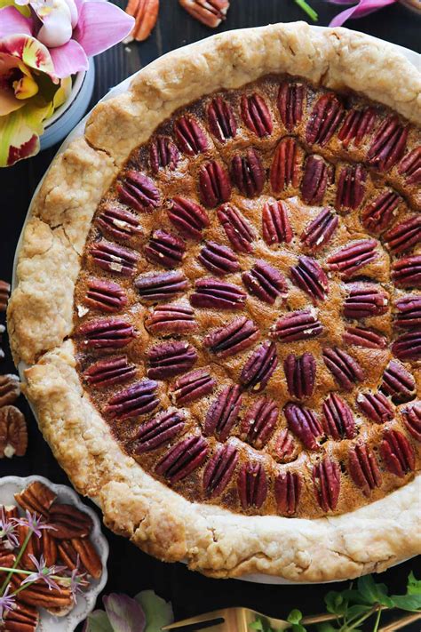 Traditional Pecan Pie Mom In Regulations Recipe Street Food Spectacle